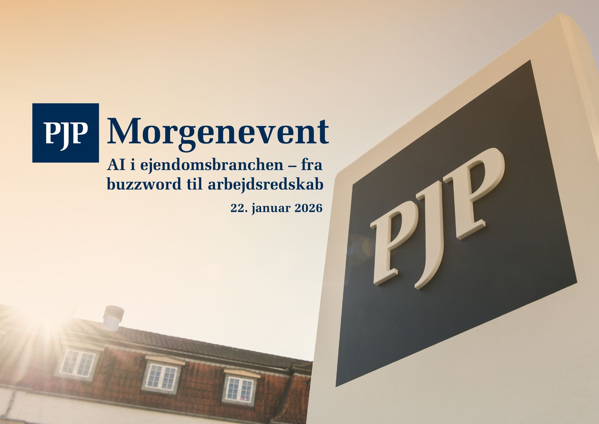 PJP Morgenevent om AI i ejendomsbranchen | Peter Jahn & Partnere A/S